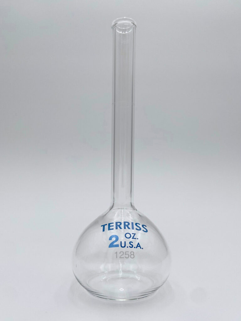 Certified Control Drink Flask "TO CONTAIN" | 2 oz., w/ Dropper - Terriss Industries