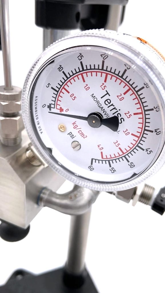 Terriss/LSE Carbonation Tester | Benchtop, Manual - Terriss Industries